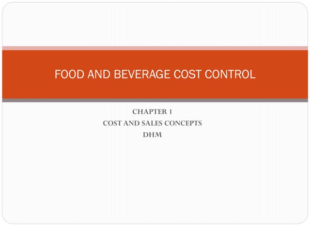 Food And Beverage operations food-and-beverage-operations