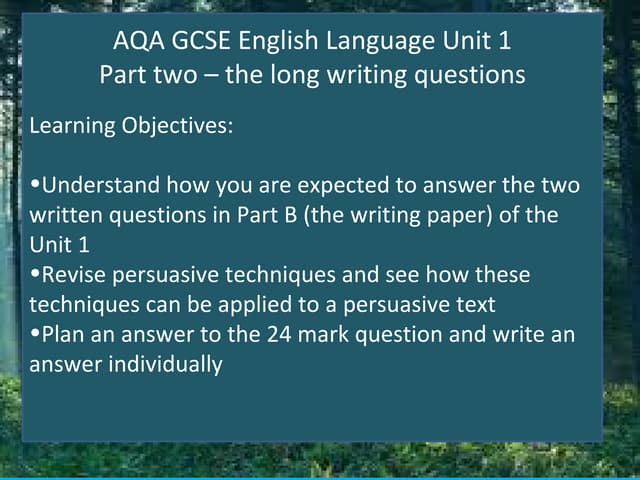 AQA English Lang Unit 1 Exam Paper aqa-english-lang-unit-1-exam-paper