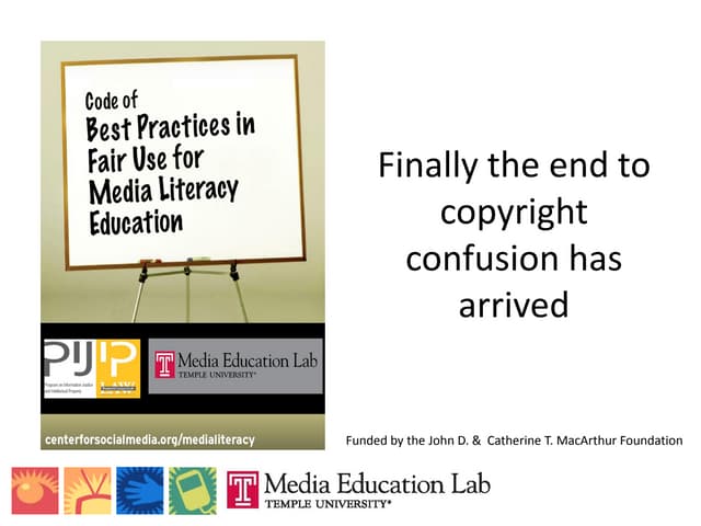 Copyright Law, Fair Use, Creative Commons, And The Public Domain