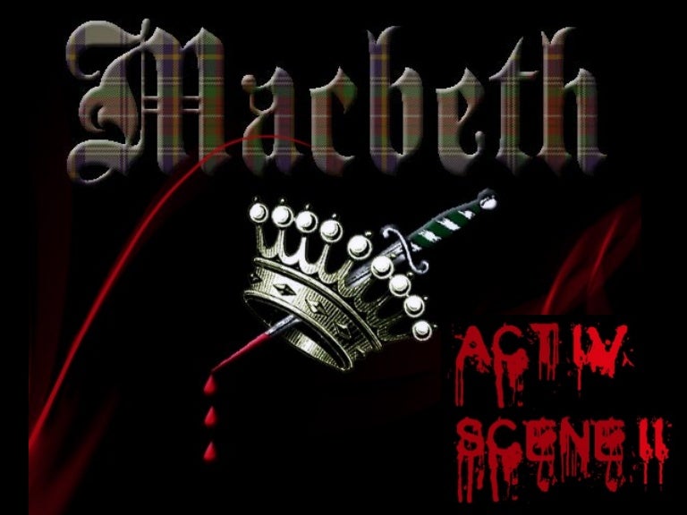 Macbeth Act 4 Scene 2 B Band