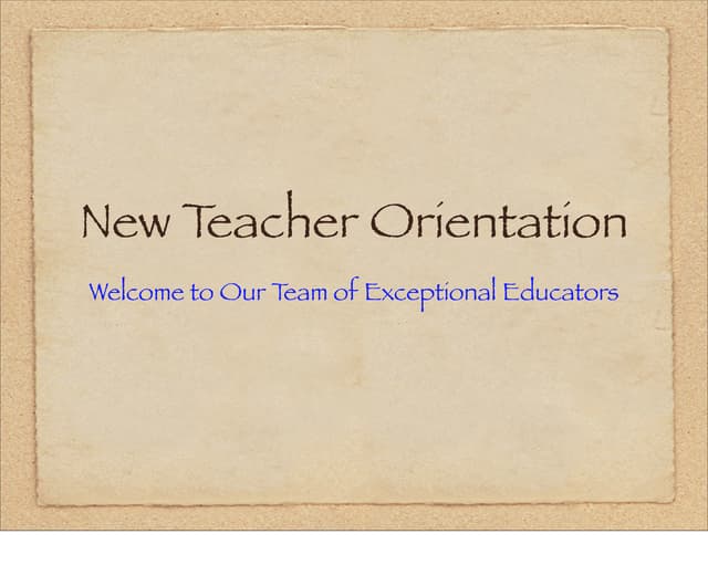 New teacher orientation ppt10