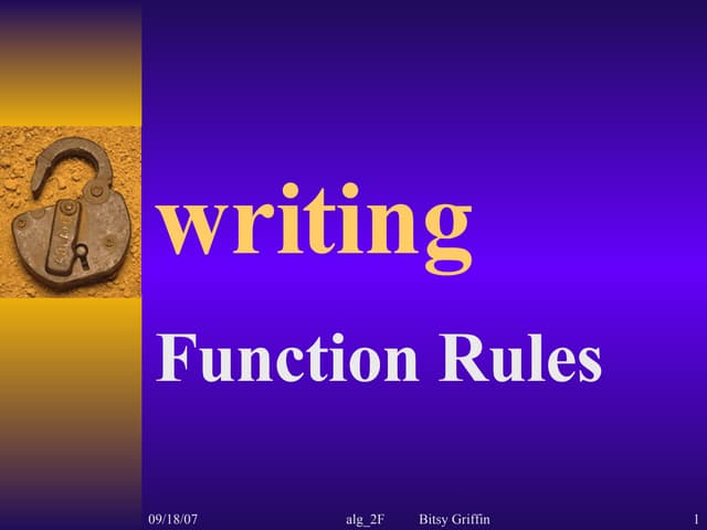 8 4 Rules For Linear Functions 8-4-rules-for-linear-functions
