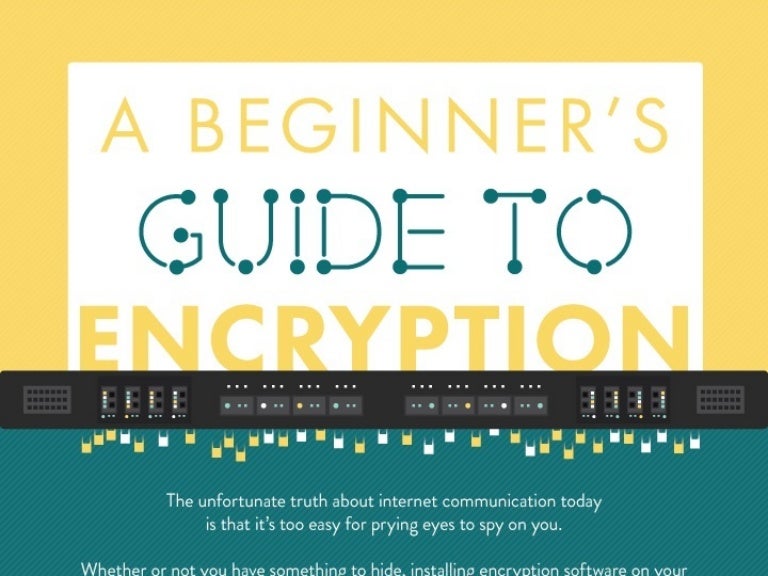 A Beginner's Guide to Encryption - Infographic