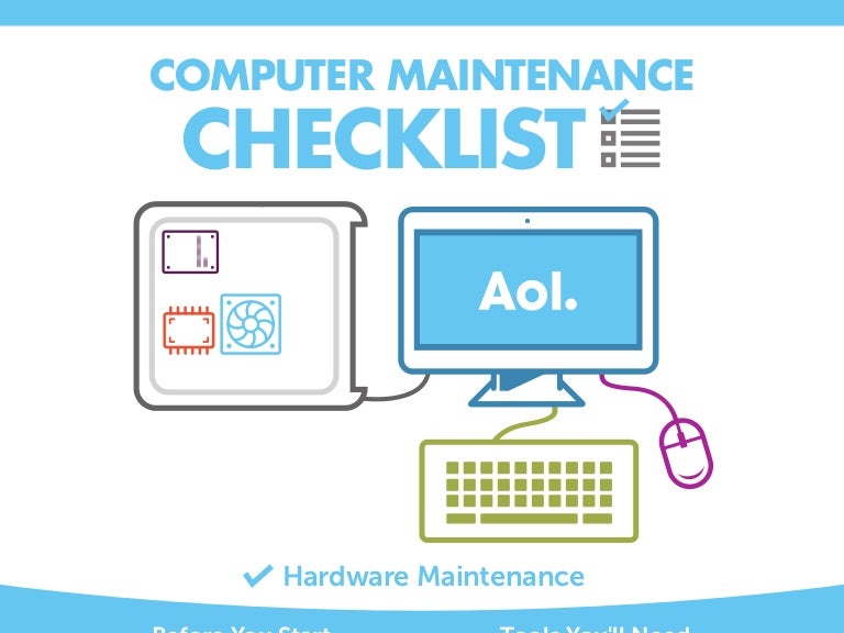 The Essential Computer Maintenance Checklist