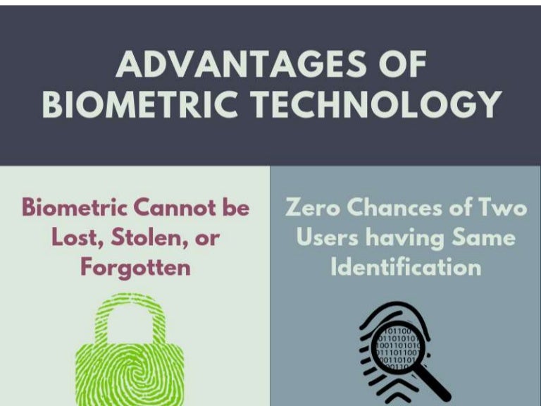 Benefits of biometric technology