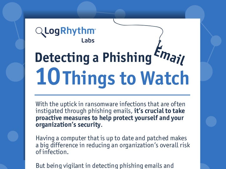 Detecting Phishing In Emails , 5 Ways to Detect a Phishing Email: With ...