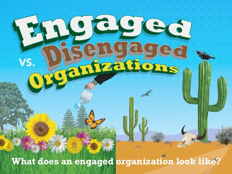 Infographic: Engaged vs. Disengaged Organizations