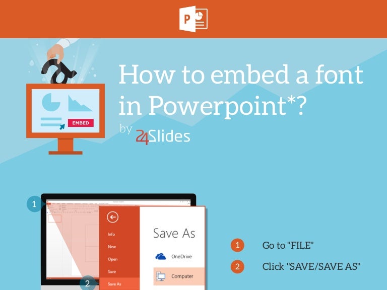 PowerPoint Tutorial: How to Embed a Font in Powerpoint