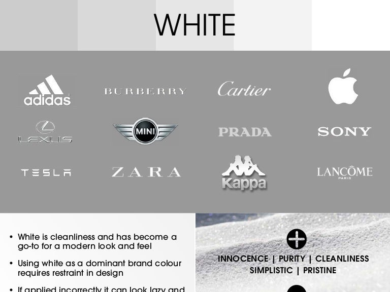 Colour in Branding - WHITE