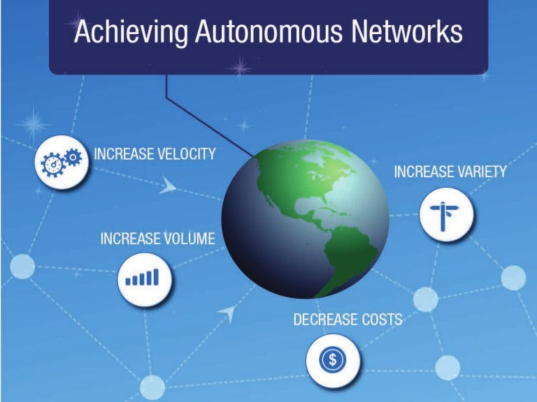 How to achieve autonomous networks - infographic