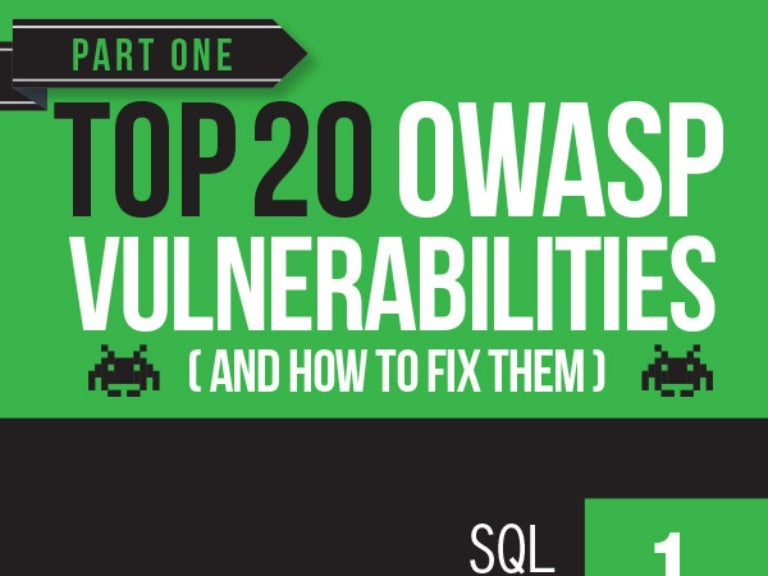 Top 20 Owasp Vulnerabilities And How To Fix Them Infographic