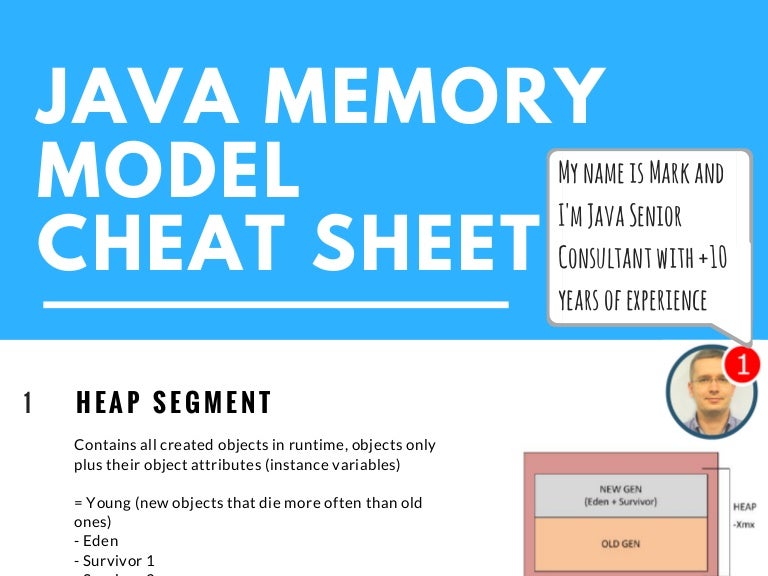 Java JVM Memory Cheat Sheet