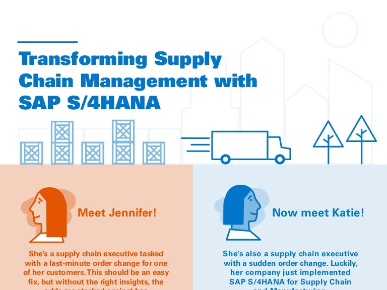 Transforming Supply Chain Management with SAP S/4HANA