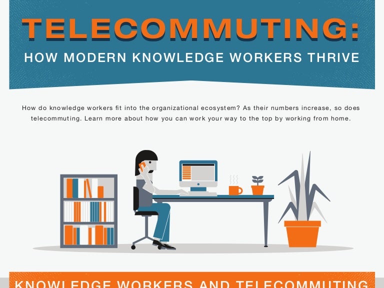 Telecommuting Infographic: How Modern Knowledge Workers Thrive