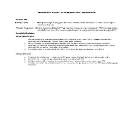 0. telaah rpp | DOCX