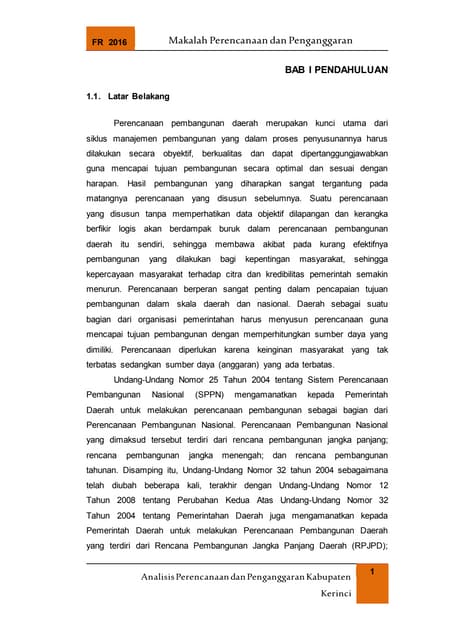 RPJMD menurut Permendagri 86 Tahun 2017 | PPT