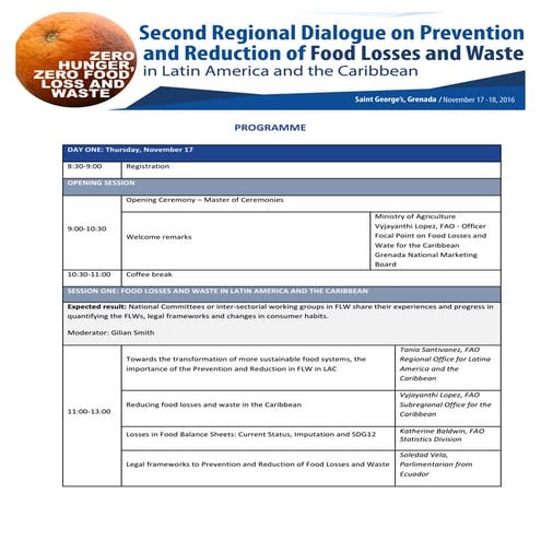 Regional Strategy for Prevention and Reduction of Food Losses and Waste ...