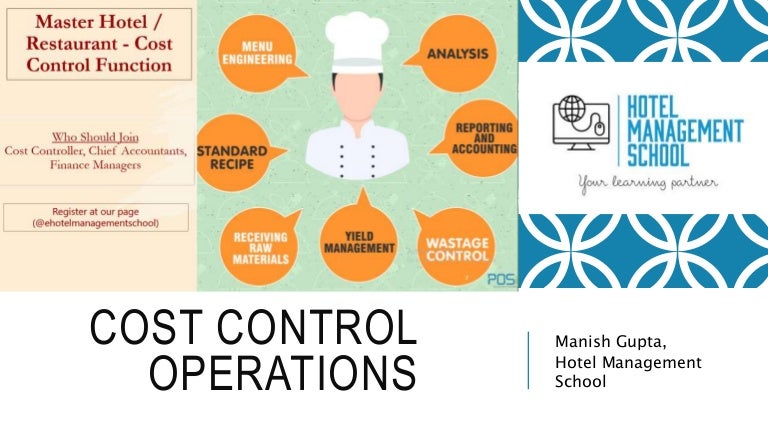 Hotel cost control - master class