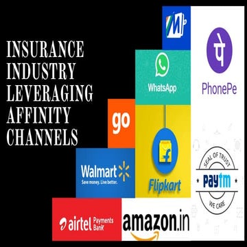 Insurance Industry leveraging Affinity Channels | PDF