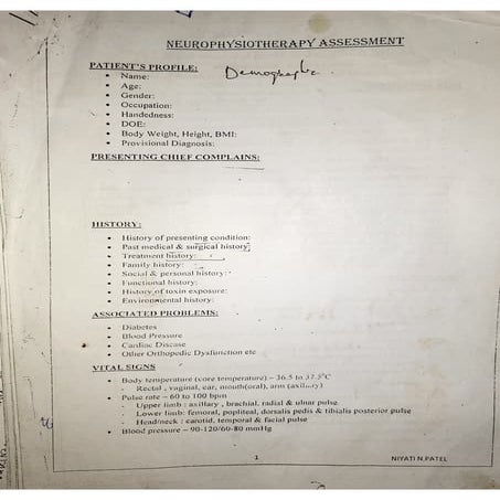 Assessment of balance | PPTX
