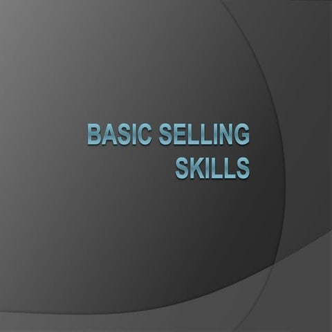 Basic Selling Skill.pptx