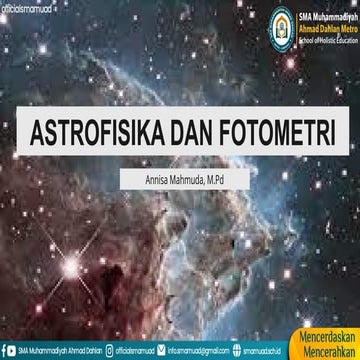 MATERI ASTRONOMI - ASTROFISIKA DAN FOTOMETRI.pptx