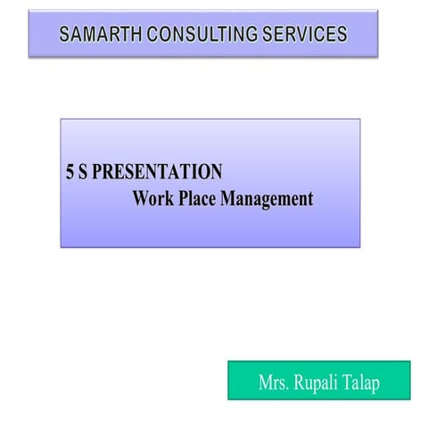 0.Updated 5S PPT 09.03.2025.ppt 5s presentation | PPT