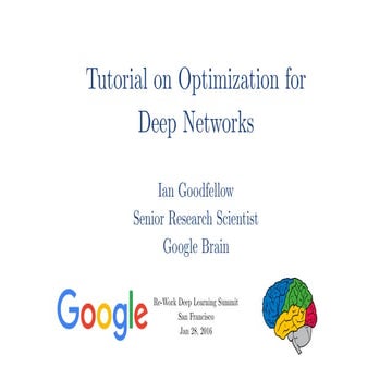 Optimization for Deep Network mathematics to optimize the outcome. | PDF