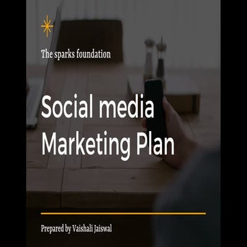 Social media: Marketing plan | PPT