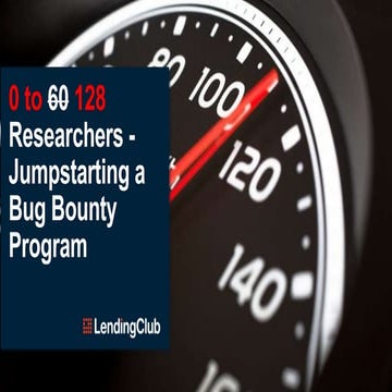 0-60 Researchers - Jump starting a bug bounty | PPTX