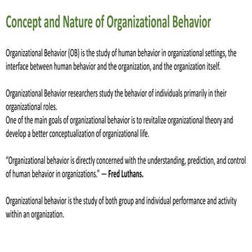 0-Concept and Nature of Organizational Behavior .pptx