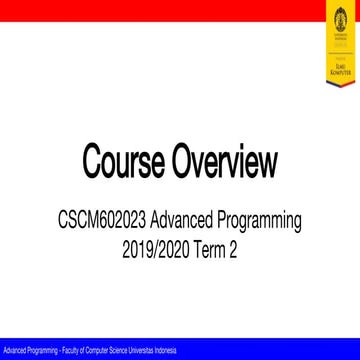 0 - Course Overview.pptx