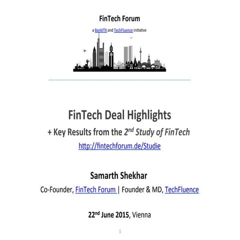 FinTech Deal Highlights | PPTX