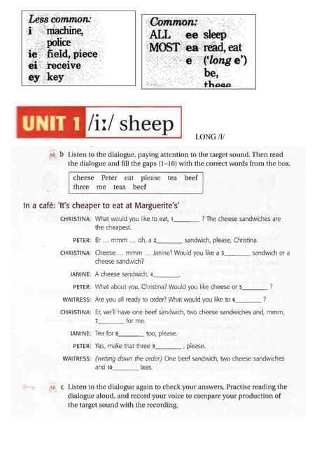 pronunciation for students to practice every day | PPT