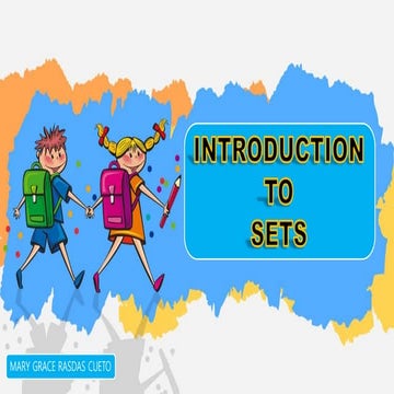 slideshare sets introduction | PPTX