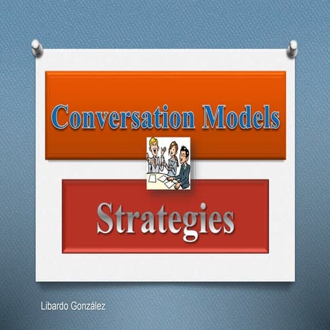 Conversation Strategies - For basic conversation models | PPT
