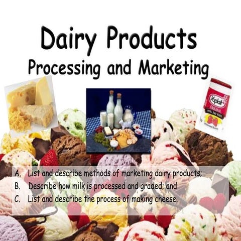 Dairy Products & Processing PP.pptx