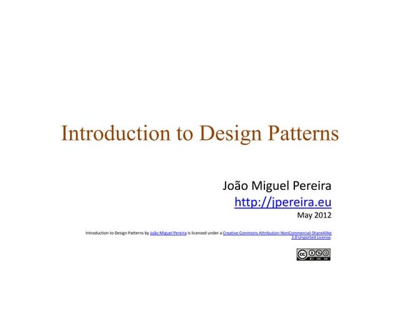 Software Design Patterns - Selecting the right design pattern | PDF
