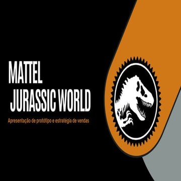 #000000.pdf APRESENTAÇÃO JURASSIC WORLD MATTEL | PDF