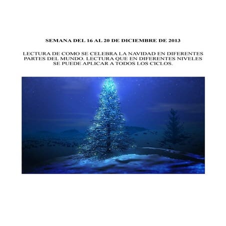 Navidad en el mundo | PDF
