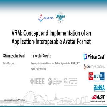 VRM: Concept and Implementation of an Application-Interoperable Avatar ...