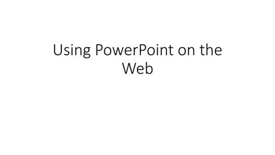 Making Your Presentation More Accessible With Powerpoint Slide 1 Of 20 ...