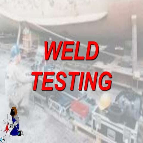 Welding Test Report for Mechanical Engr. | PPT