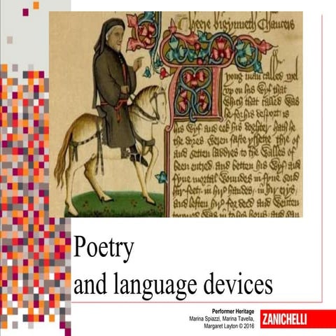 POETRY AND LANGUAGE DEVICES | PPT