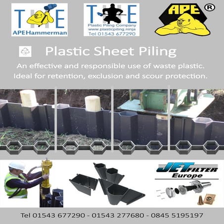 THE Plastic Piling Range of Plastic Sheet Piling 2022 std.pdf