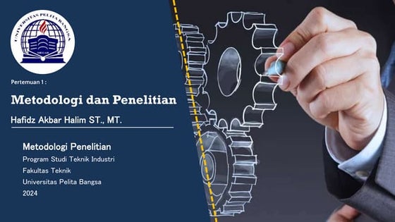 Metodologi Penelitian Pendidikan : Jenis dan Ragam Penelitian.pptx