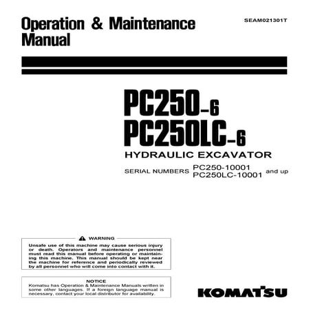 Komatsu Gd655 5 Operation And Maintenance Manual | PDF