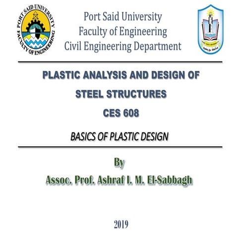 Part (1) basics of plastic analysis | PDF