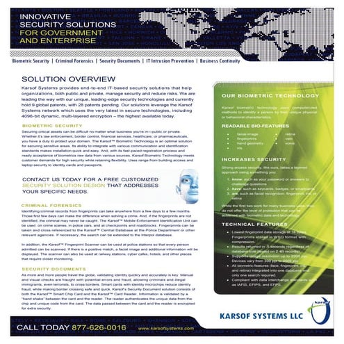 karsof systems publication | PDF | Information and Network Security | Computing