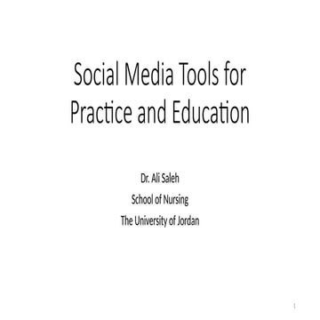 001- Social Media Tools for Practice and Education Updated.pptx